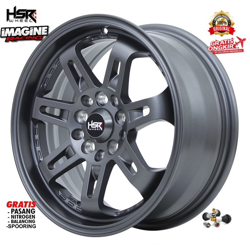 Jual VELG MOBIL RACING HSR DAIMON R15 ERTIGA INNOVA SIENTA RUSH GRANDMAX ALL NEW AVANZA VELOZ ...