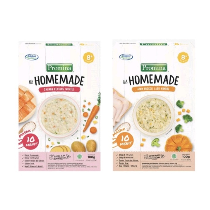 Jual Promina Bubur Tim Homemade Box 100 Gram | Shopee Indonesia