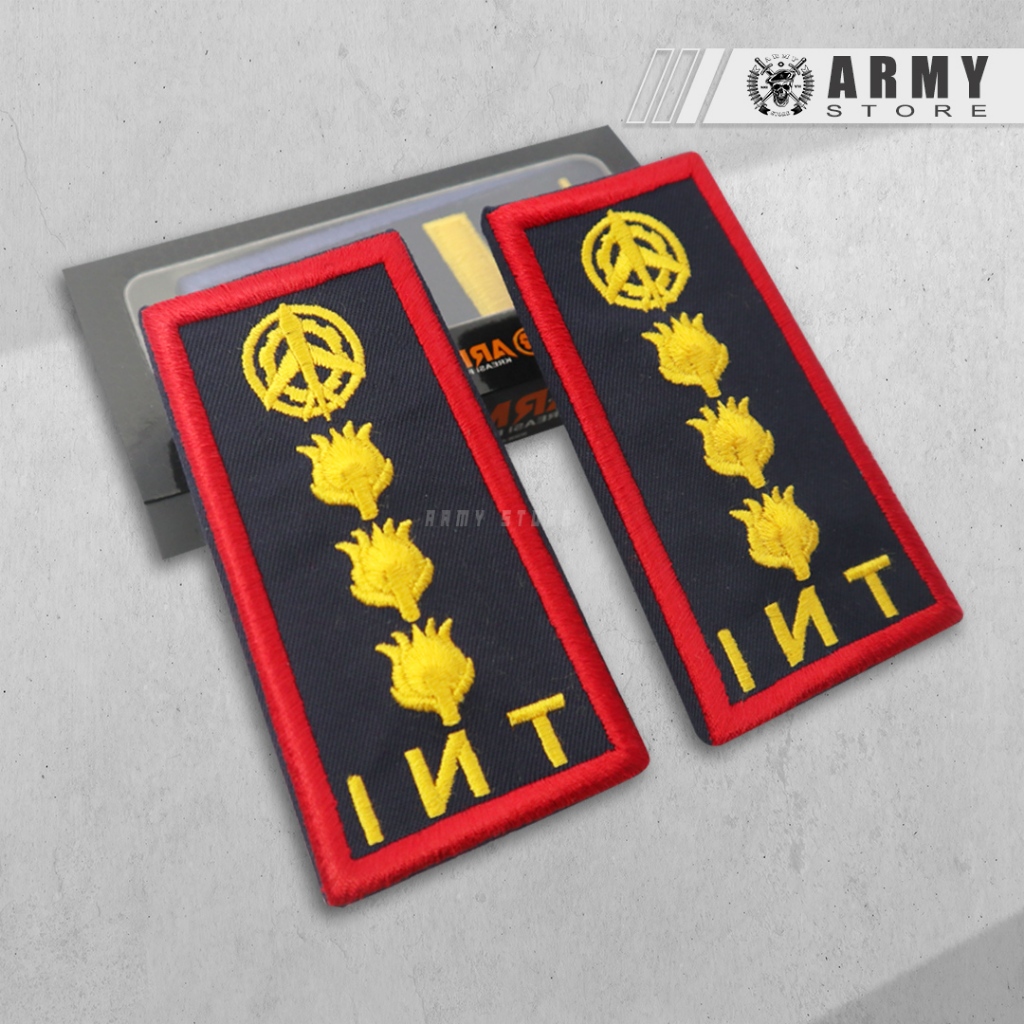 Jual Pangkat Bordir PDH TNI Teknik Kolonel Komando | Shopee Indonesia