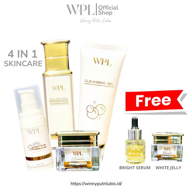 Jual (COD Aktif ) WPL Beauty Skincare Miracle BPOM HALAL by Winny Putri ...