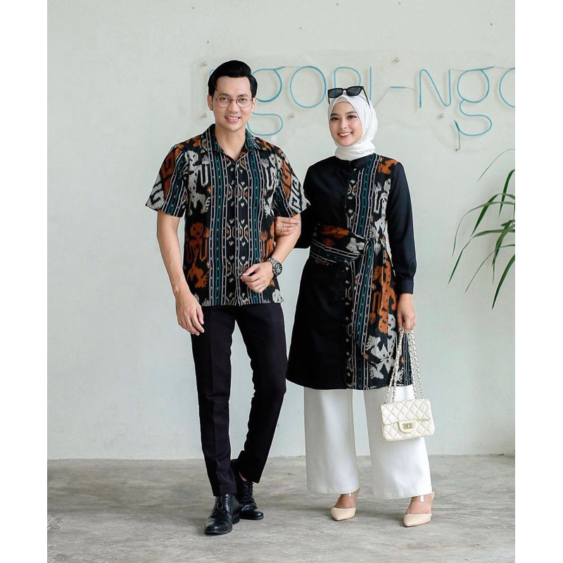 Jual Baju Sarimbit Tenun Baju Couple Tenun Asmat Tunik Tenun Asmat ...