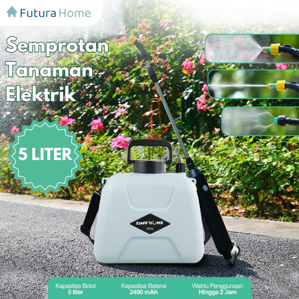 Jual FUTURA Semprotan Tanaman Taman Elektrik Otomatis Garden Sprayer ...