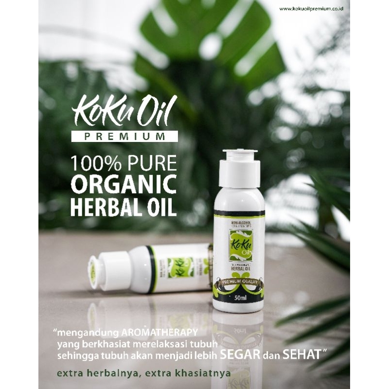 Jual KOKU OIL PREMIUM | Kemasan 50 mL | Shopee Indonesia