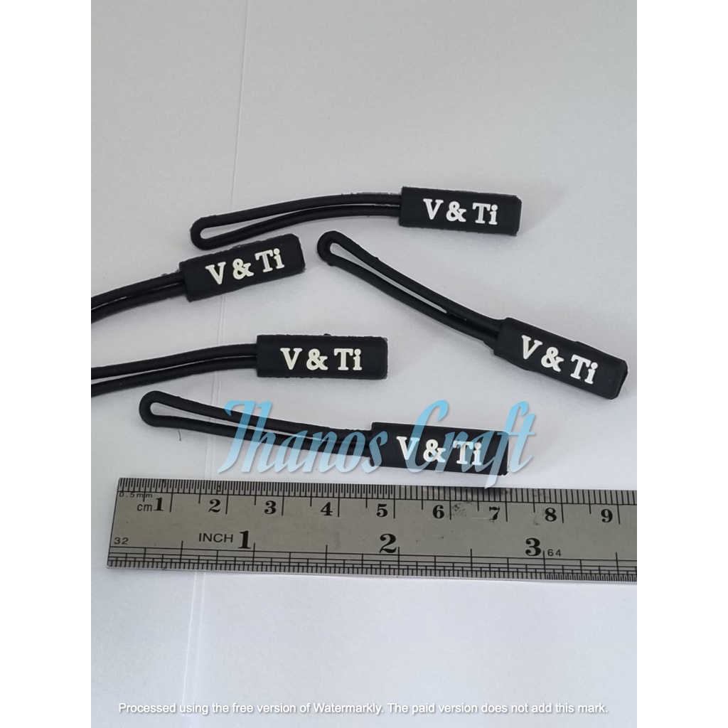 Jual ( 5 pcs) tali zipper puller karet warna-warni | Shopee Indonesia