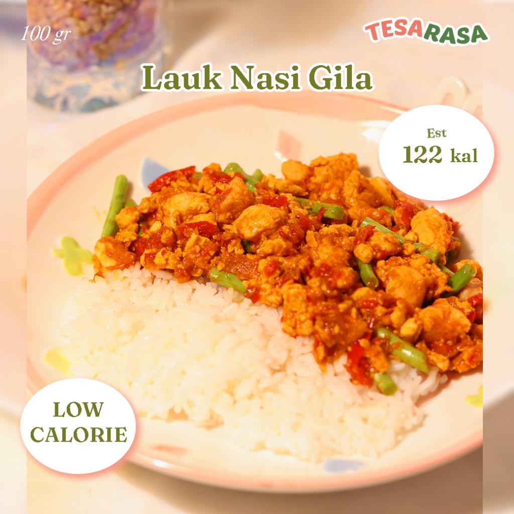 Jual Frozen Food Lauk Nasi Gila Tesarasa - Satu Porsi Lauk Frozen Sehat ...