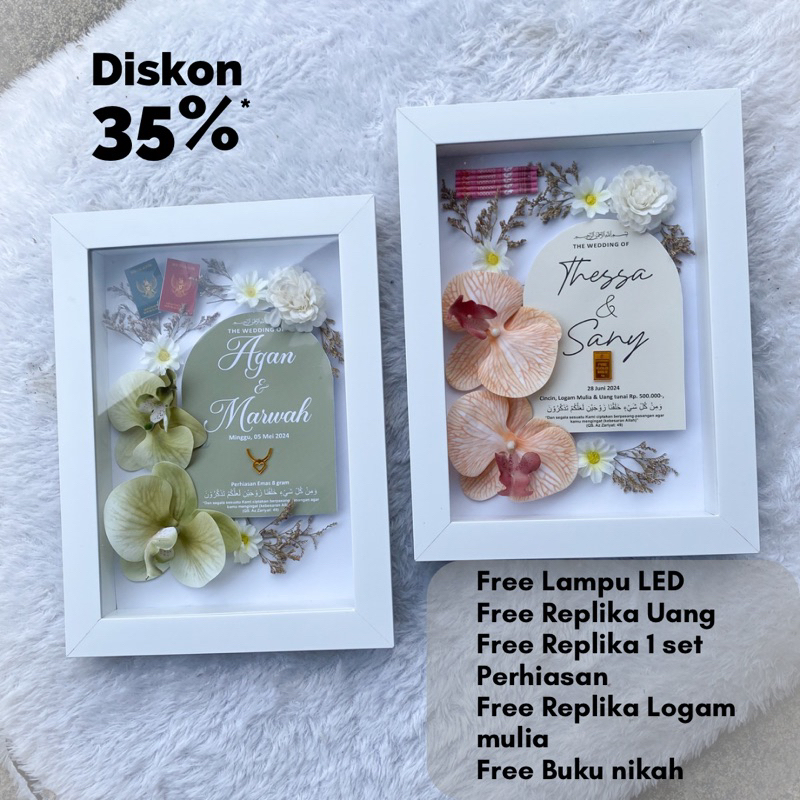 Jual Free Lampu / Mahar Pernikahan / Mahar simple/ Mahar Pernikahan ...