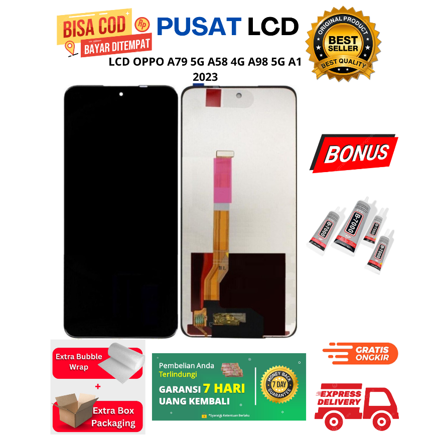 Jual LCD OPPO A79 5G A58 4G A98 5G A1 2023 FULLSET TOUCHSCREEN ORI | Shopee Indonesia