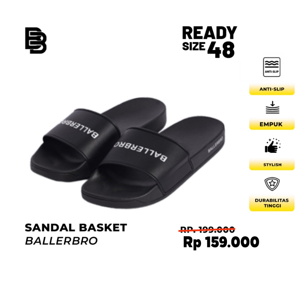Jual Sandal Ballerbro | Sandal Basket Sandal Olahraga Sandal Slipper ...