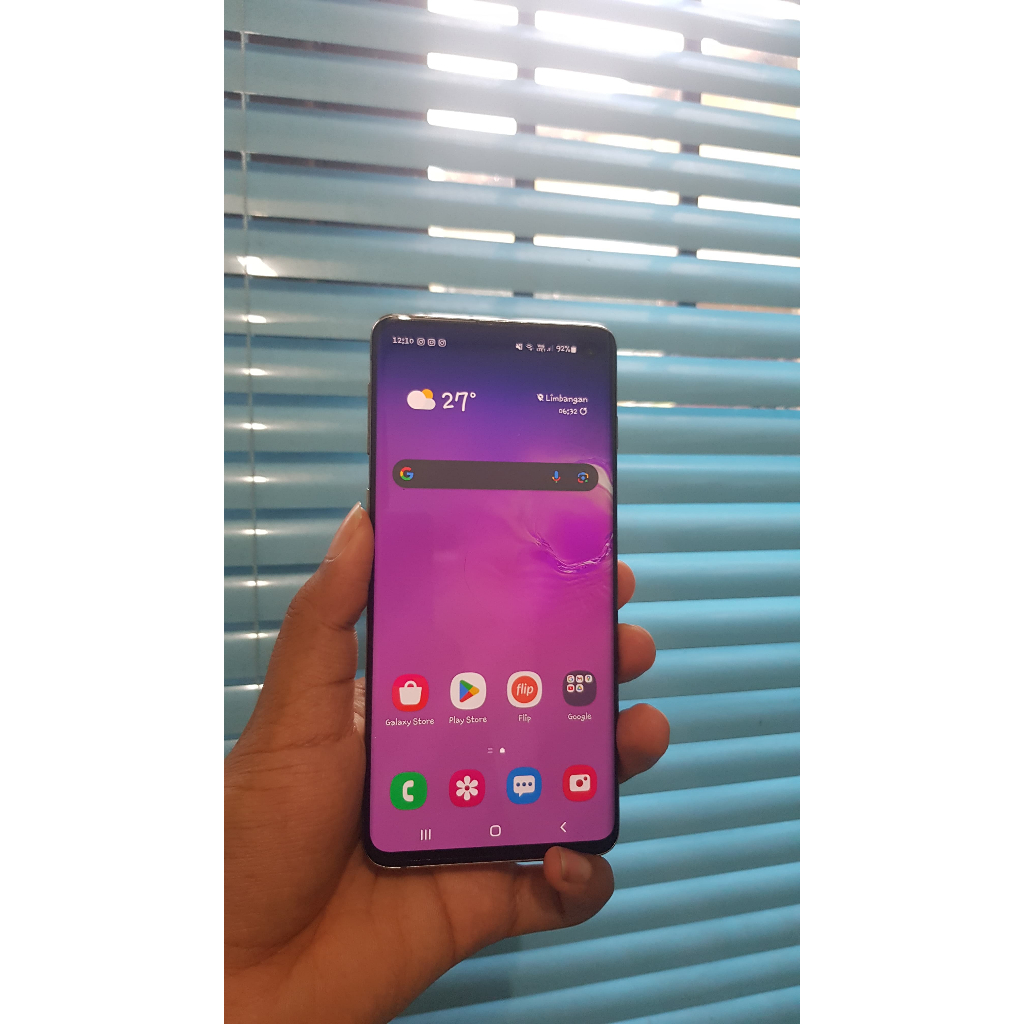 Jual Samsung S10 8/128 GB ORI SEIN (second) | Shopee Indonesia