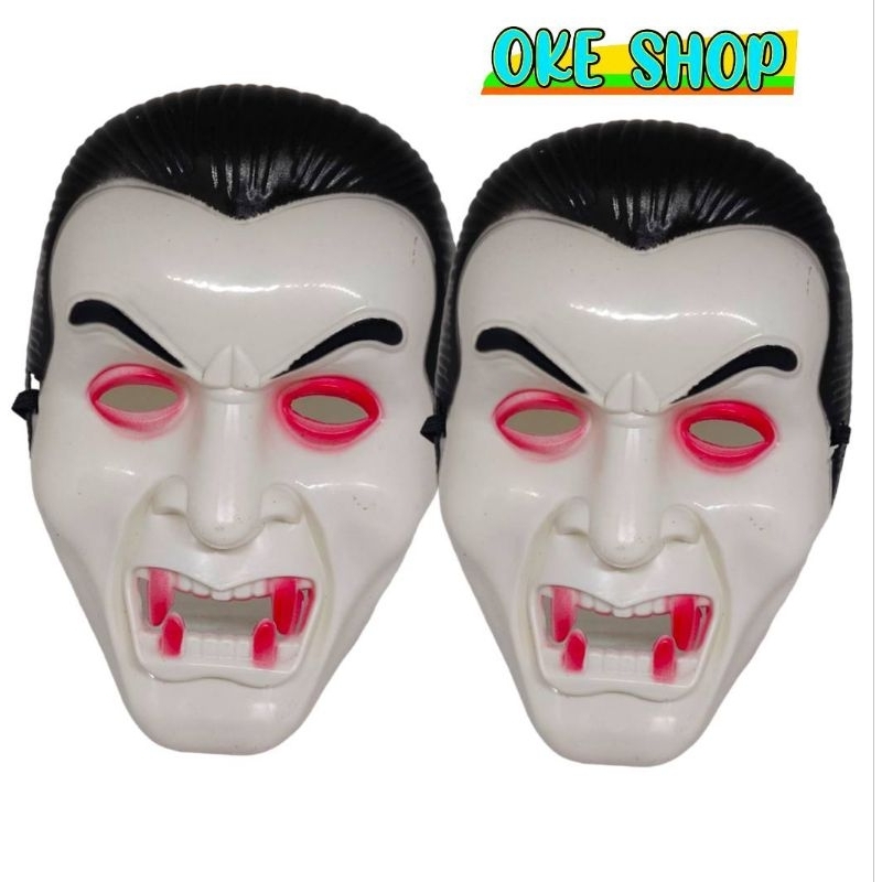 Jual Mainan Topeng Dracula Halloween Seram | Shopee Indonesia