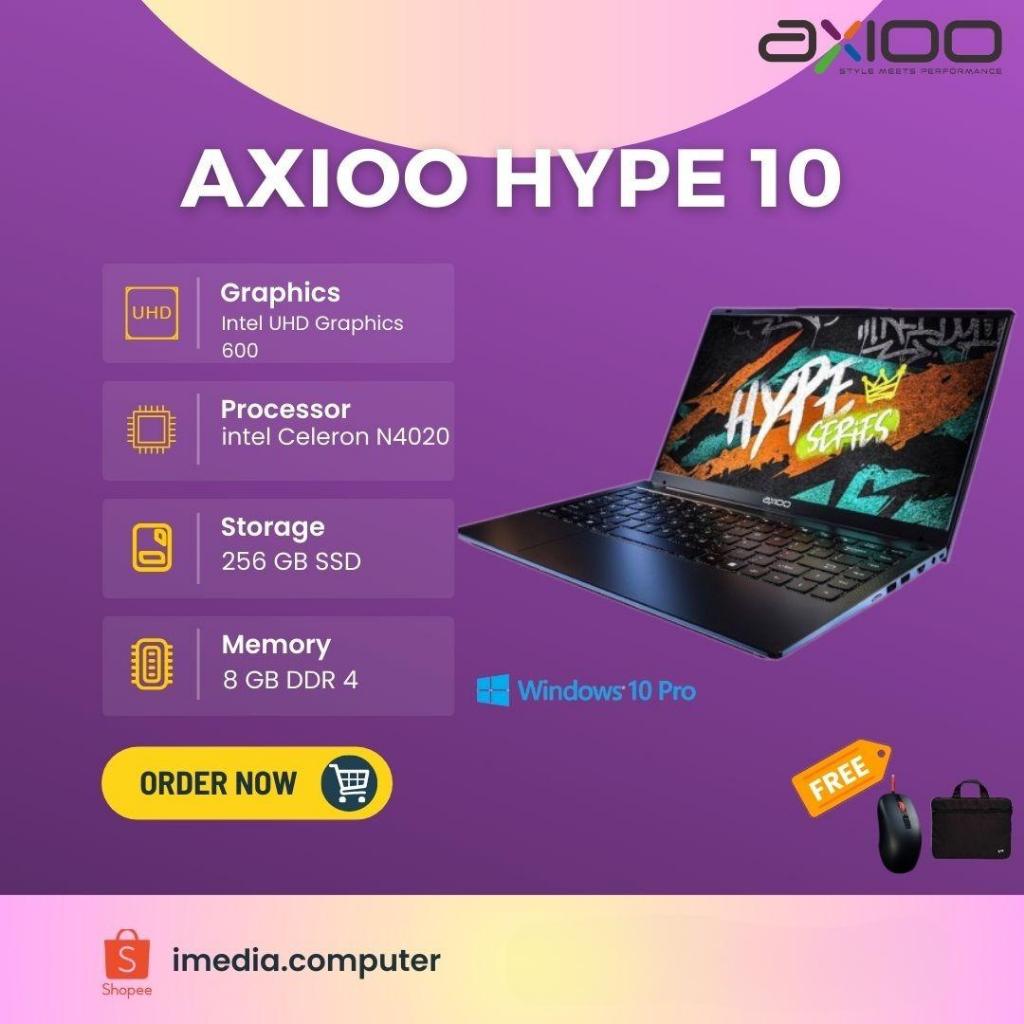 Jual LAPTOP AXIOO HYPE 10 | N4020 8GB 256GB Windows 10 Pro | Shopee Indonesia