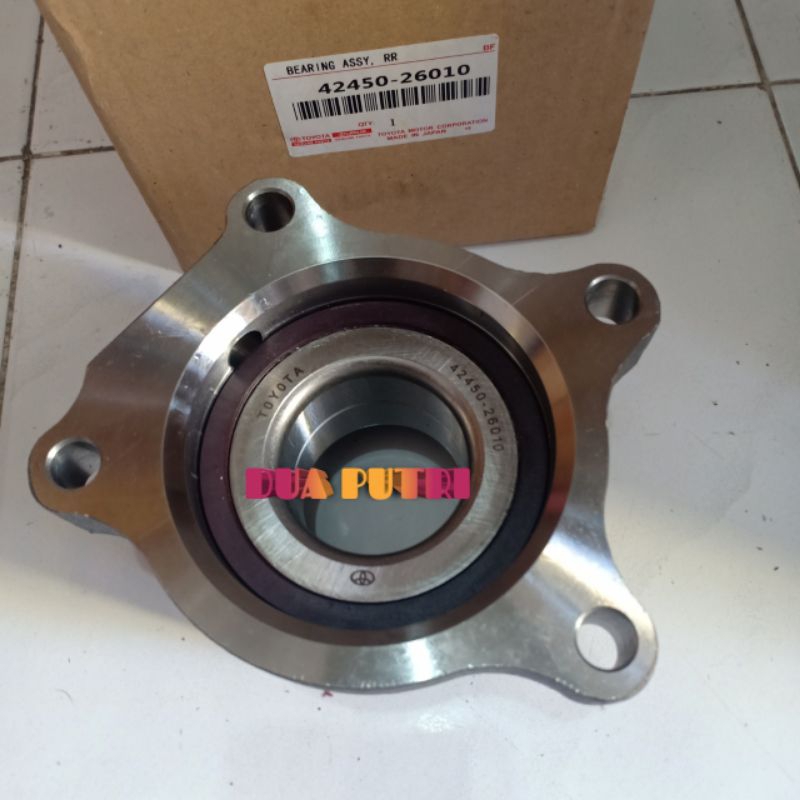 Jual Bearing Laher Roda Belakang Kanan Toyota Hiace Premio 42450 26010 ...