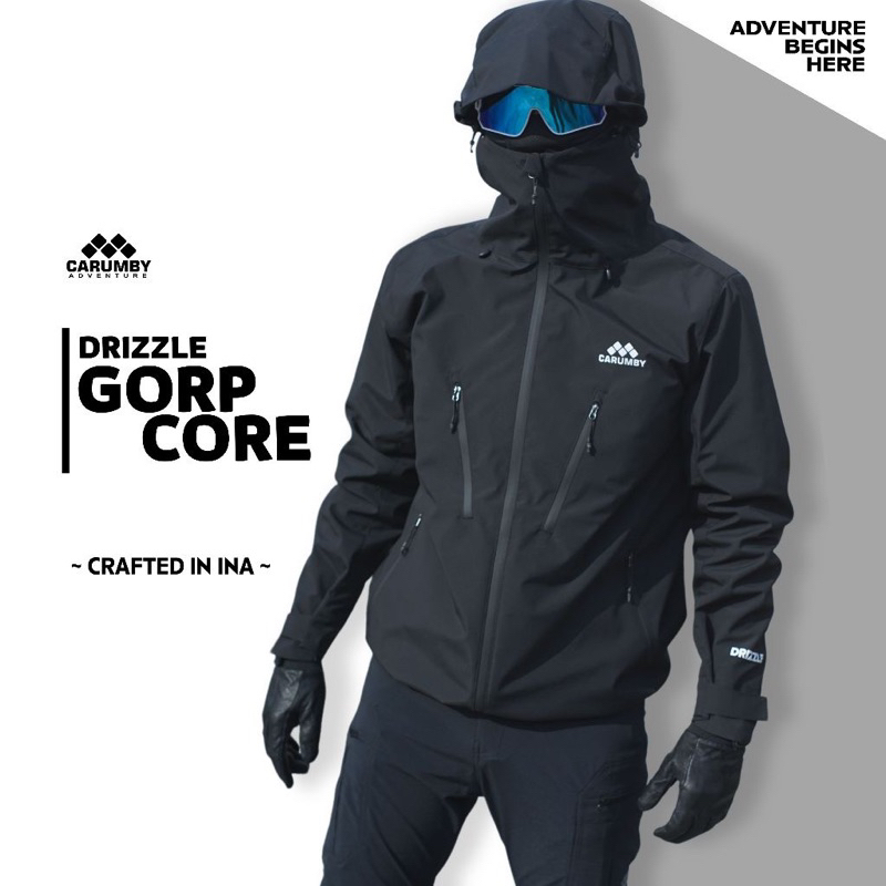 Jual Jaket Gunung Gorpcore Carumby DRIZZLE &MONSOON Waterproof Ready ...