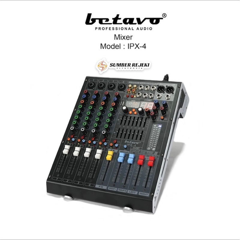 Jual Mixer Betavo IPX-4 4Channel Original Betavo | Shopee Indonesia