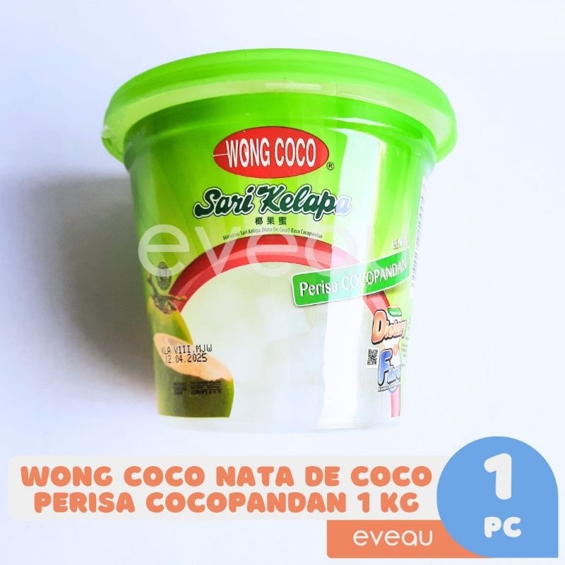 Jual Wong Coco Nata de Coco 1000 Gram Cocopandan Flavour Sari Kelapa ...