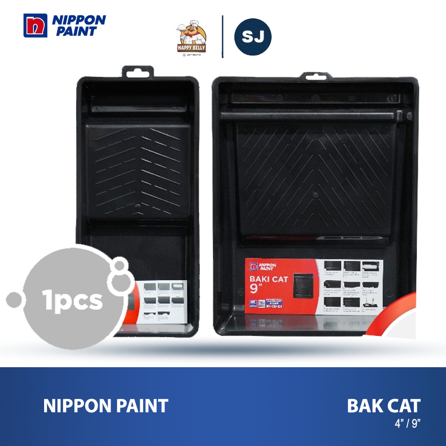 Jual NIPPON BAKI CAT- WADAH PENAMPUNG CAT BAK CAT 4 INCH / 9 INCH UNTUK ...