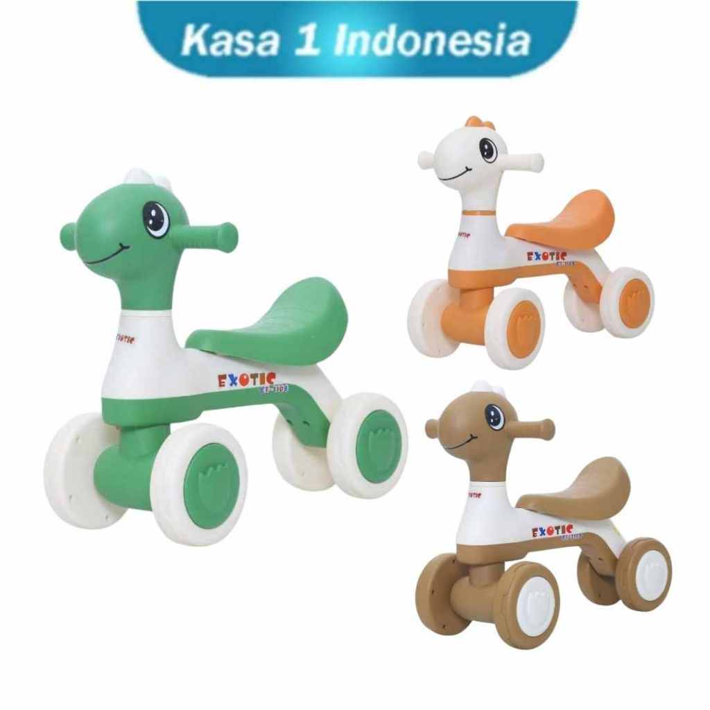 Jual Sepeda Anak Balita Ride on Toys Dinosaurus | Shopee Indonesia
