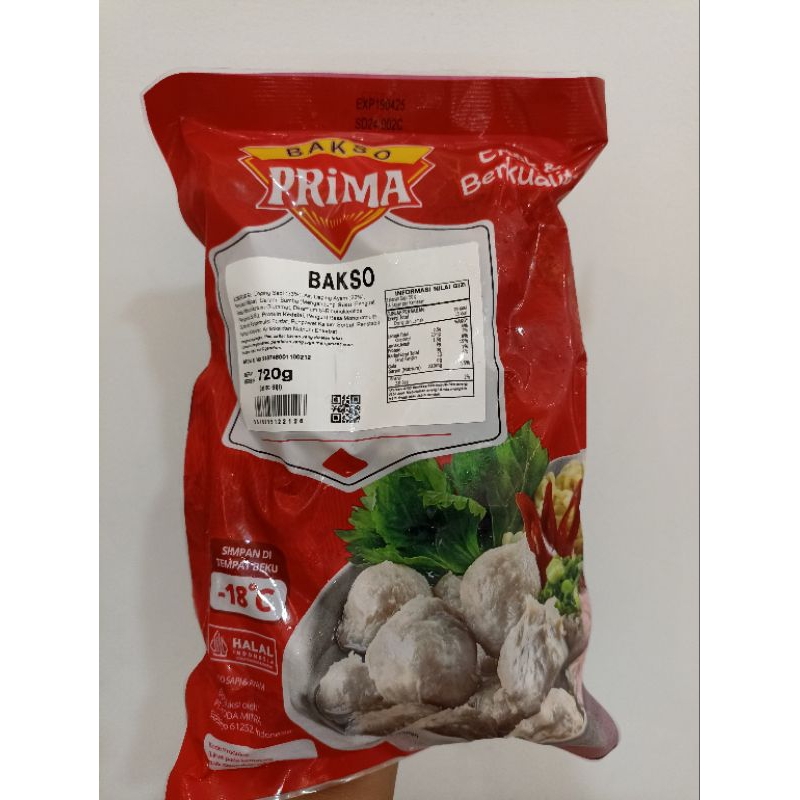 Jual Prima Bakso Sapi 50bj bulat besar | Shopee Indonesia