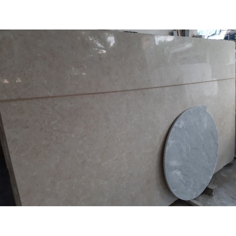 Jual Top marmer krem D 45cm | Shopee Indonesia