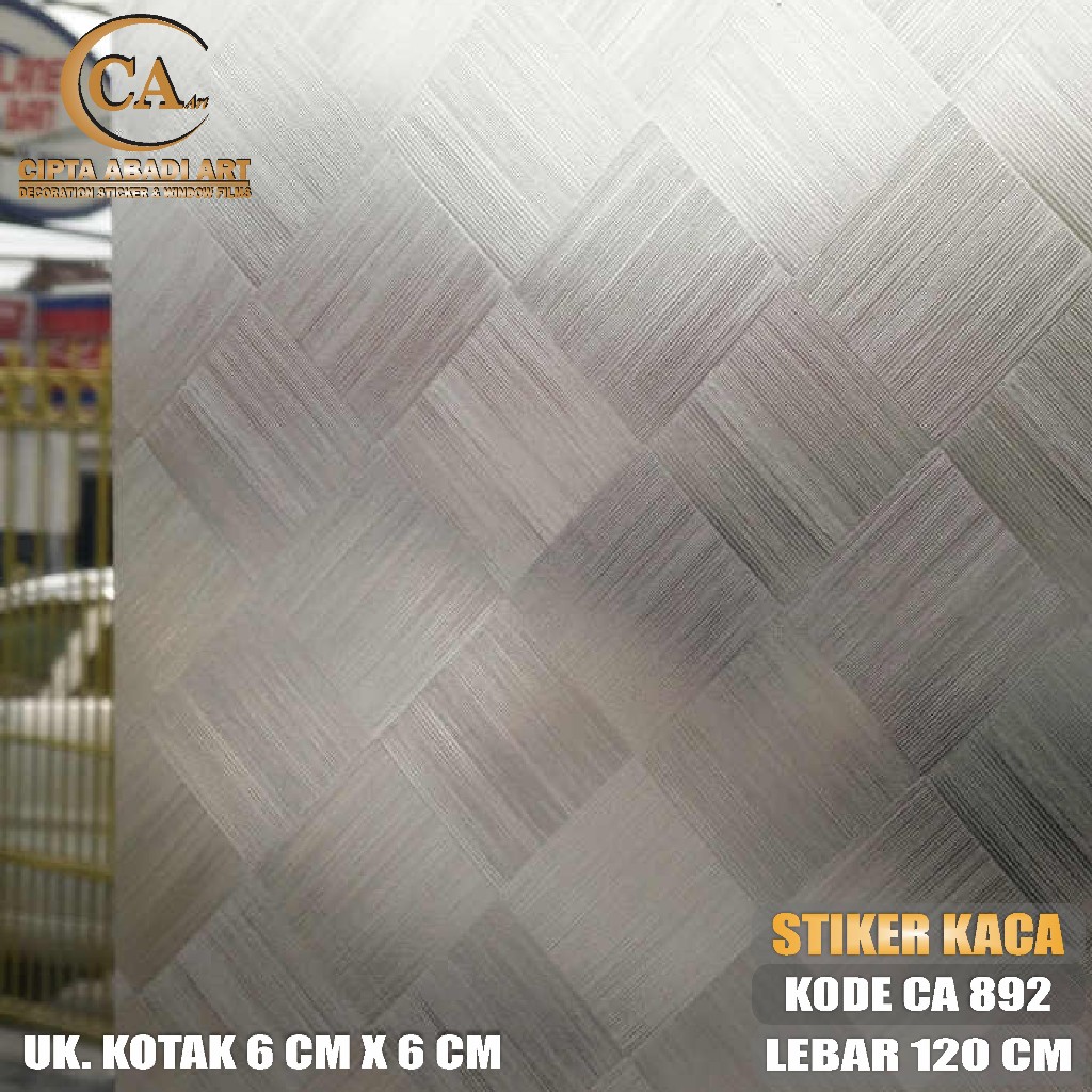 Jual Stiker Kaca Sandblast Buram L120CMXP50CM VARIASI JENDELA RUMAH ...