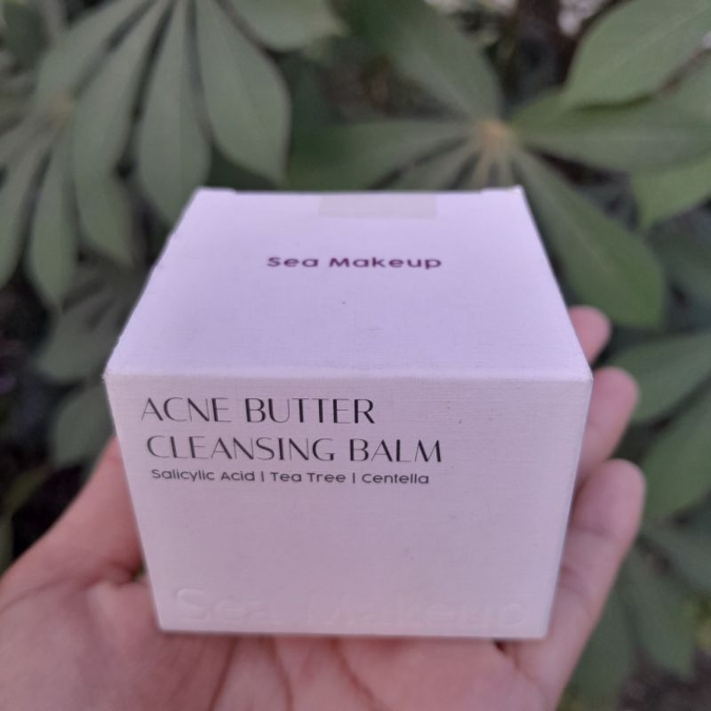Jual sea makeup cleansing balm 30gr / acne butter cleansing balm sea ...