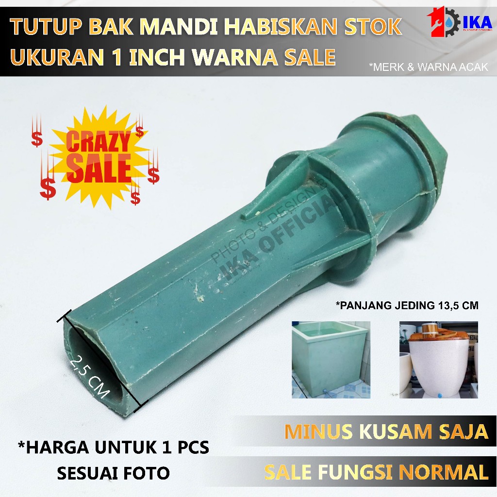 Jual OBRAL SALE !! Sumpel Bak / Afur Bak Mandi PVC Besar kuat - Murah ...