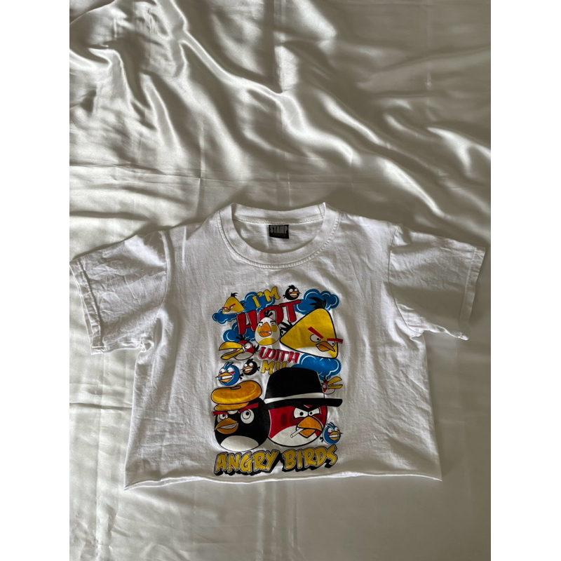 Jual angry birds crop-tee | Shopee Indonesia