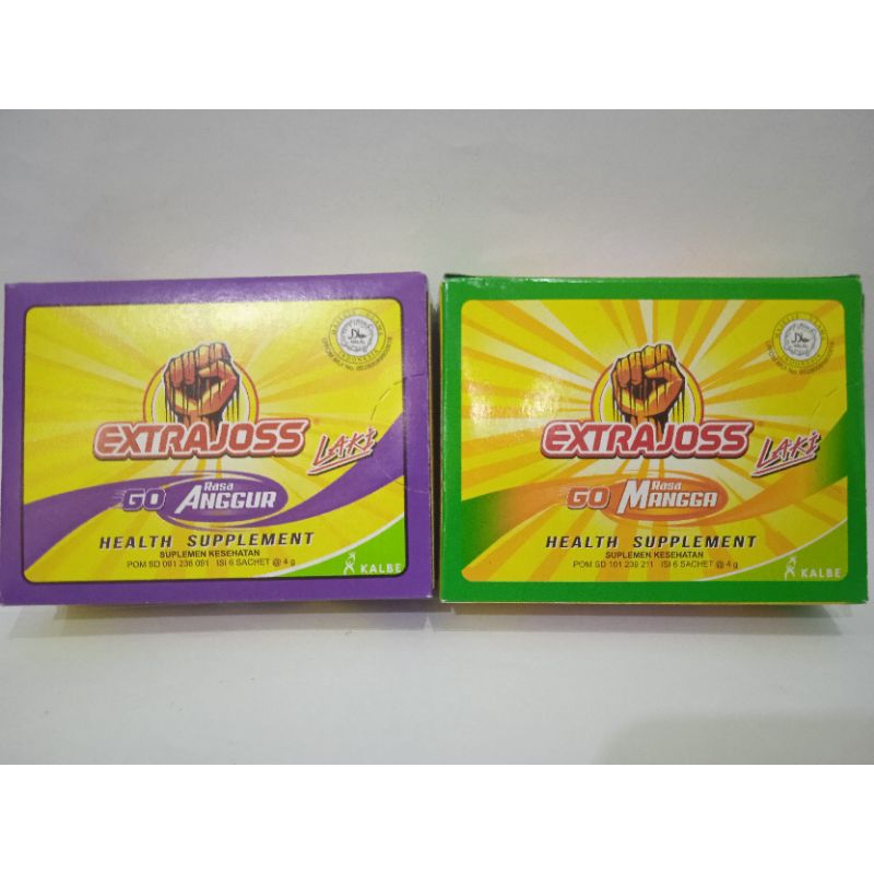 Jual Extra JOSS Anggur 1 pack isi 6 sachet (Ed September 2027) | Shopee ...