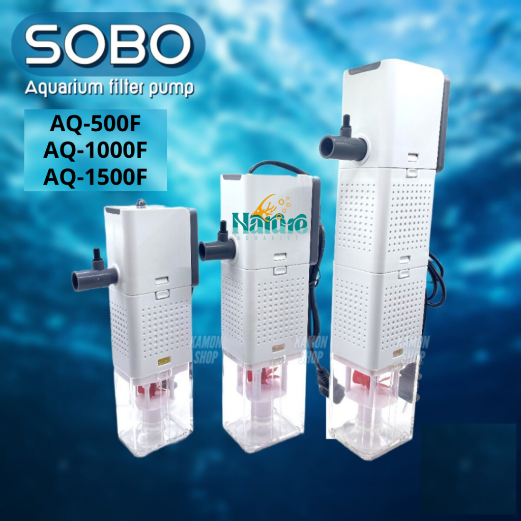 Jual Pompa Filter Internal Aquarium SOBO AQ-500F AQ-1000F AQ-1500F ...
