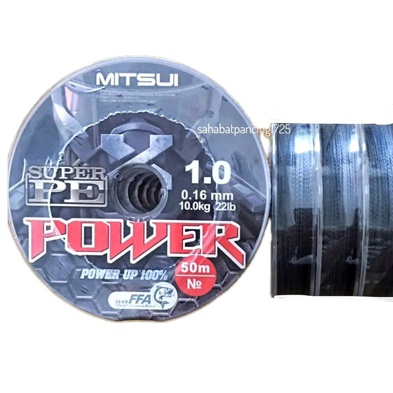 Jual Senar Super PE POWER Mitsui 50m Connecting | Shopee Indonesia