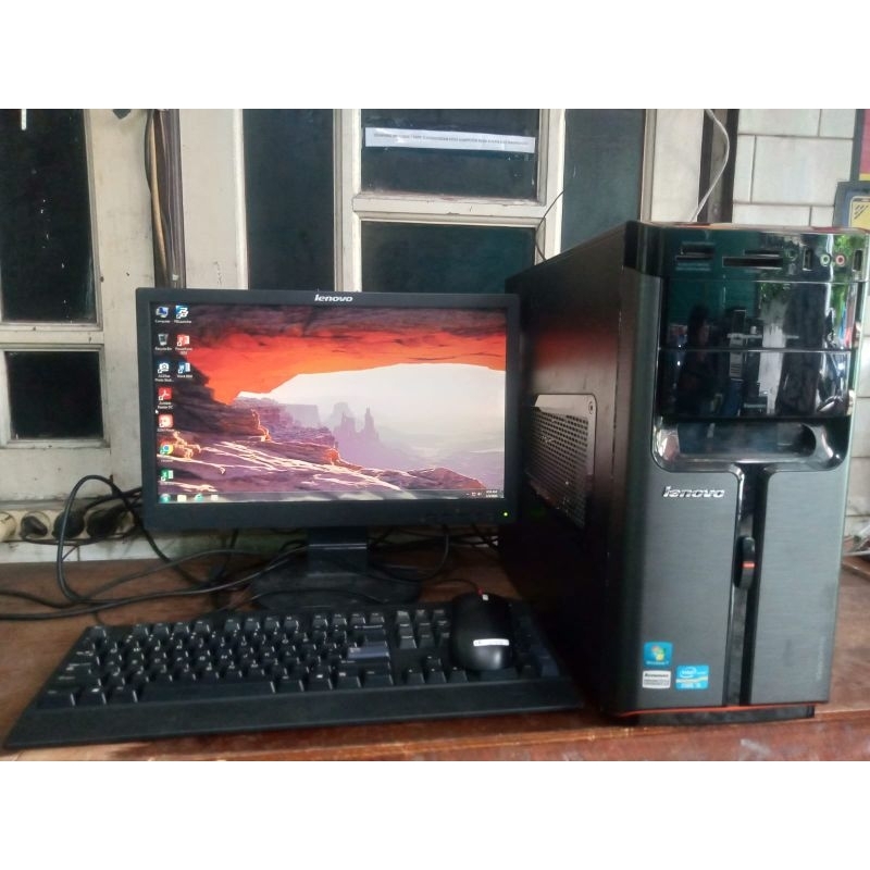 Jual Komputer 1 set LCD 19 DELL / 16 inci PC DELL CPU i3 ram 8 Gb siap ...