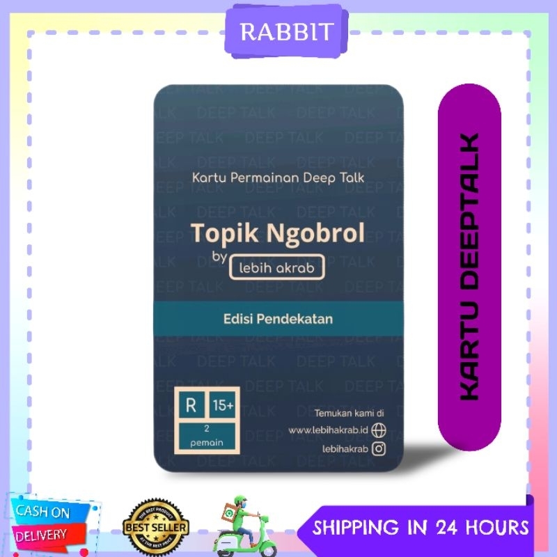 Jual [READY] KARTU PERMAINAN DEEPTALK EDISI PDKT-LITE | Shopee Indonesia