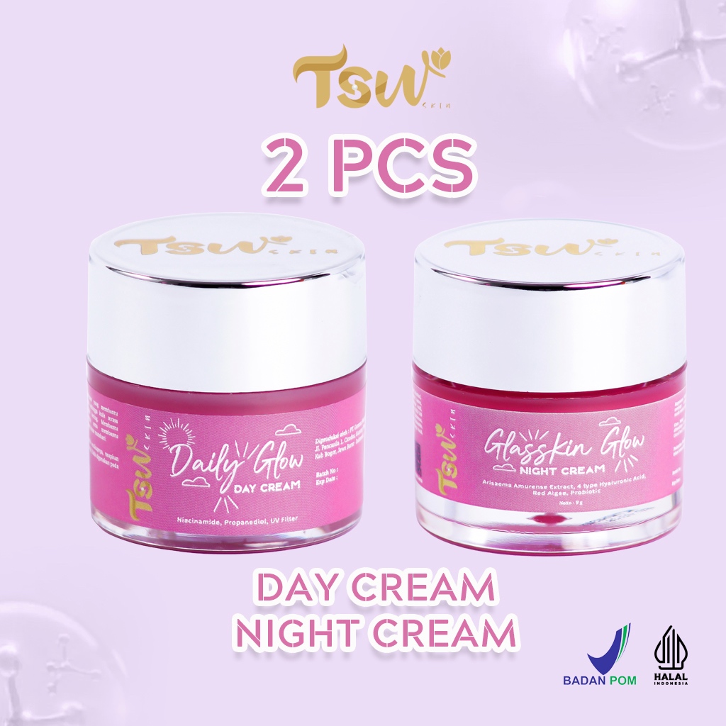 Jual TSW SKIN - Day Cream & Night Cream | Shopee Indonesia