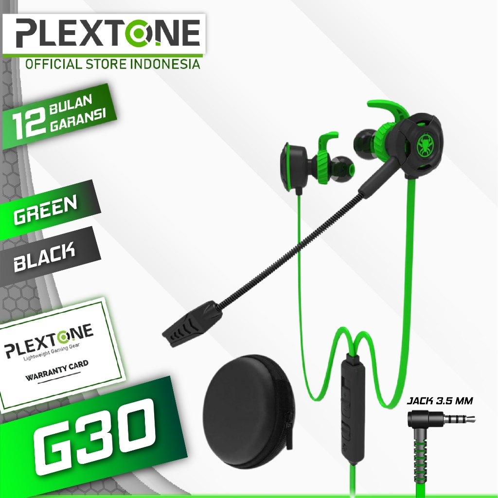 Jual PRE-ORDER !!! Plextone G30 Gaming Earphone - Headset Gaming - Mic ...