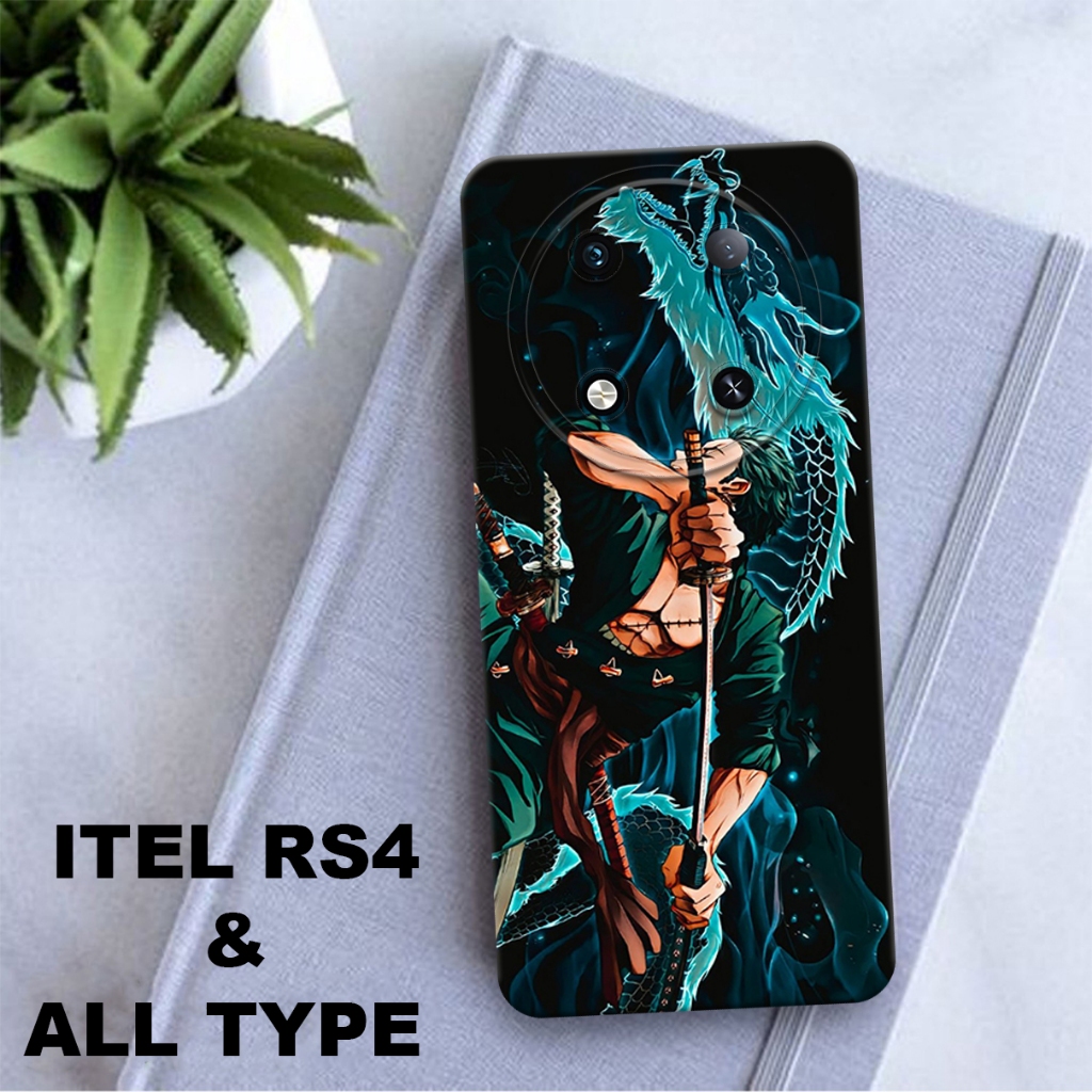 Jual AC7/SOFTCASE PROCAMERA ITEL RS4 DAN ALL TYPE MOTIF ANIME ONE PIECE ...