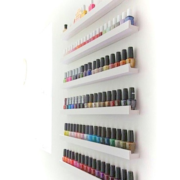 Jual HIASAN DINDING RAK KUTEK NAILART ESSENTIAL OIL NAIL ART KUTEKS ...