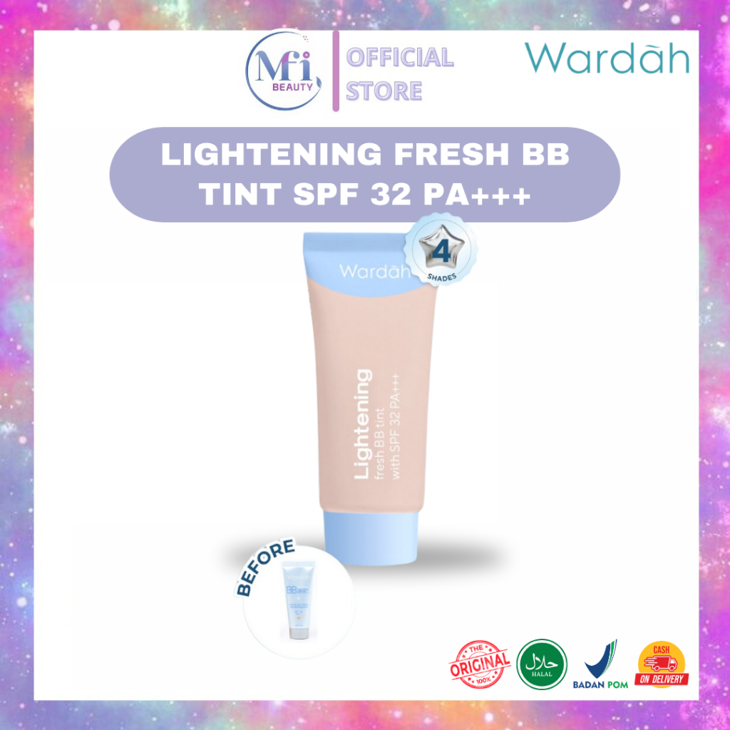 Jual MFI - WARDAH LIGHTENING FRESH BB TINT SPF 32 PA+++ | NETTO 15 ML ...