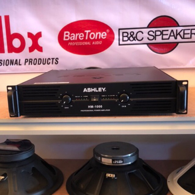 Jual POWER ASHLEY HM1000 AMPLIFIER PROFESSIONAL | Shopee Indonesia