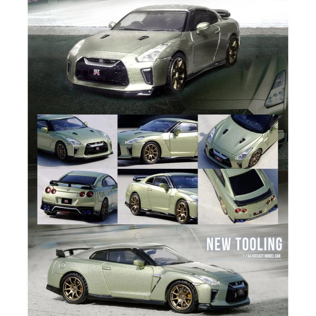Jual IN64-R35-MJADE - INNO64 NISSAN GT-R (R35) MILLENNIUM JADE | Shopee ...