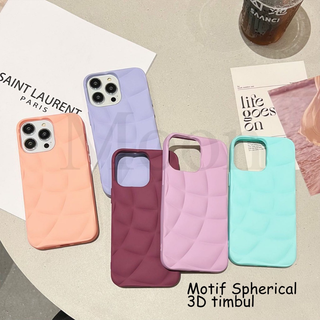 Jual SPHERICAL HEMISPHERE SHAPE CASE IPHONE 11 12 13 14 15 PRO MAX ...