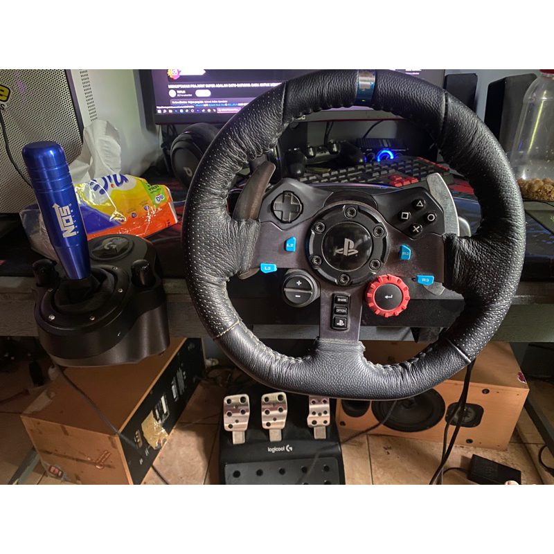 Jual logitech g29 steering wheel+shifter | Shopee Indonesia