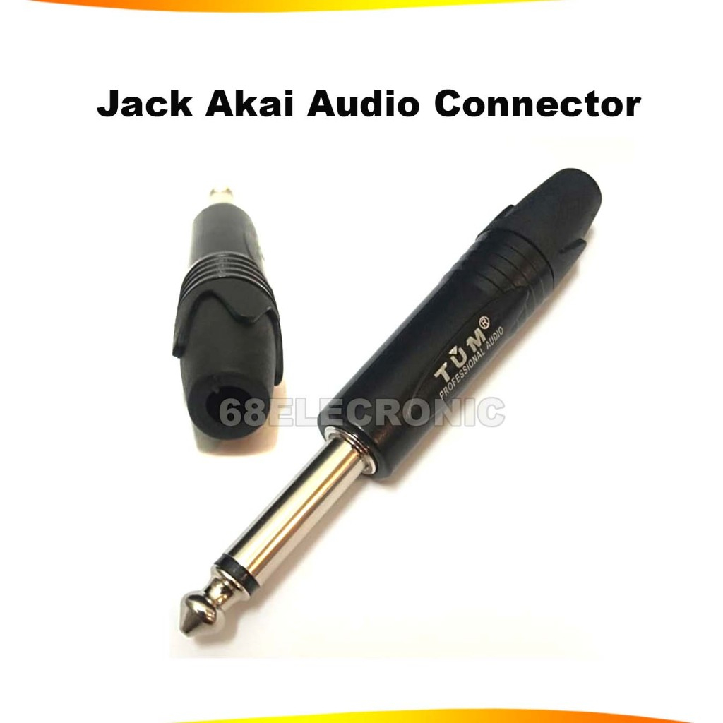 Jual Jack Audio Connector Akai Mono GML NP2XB Original jeck TS TOA ...