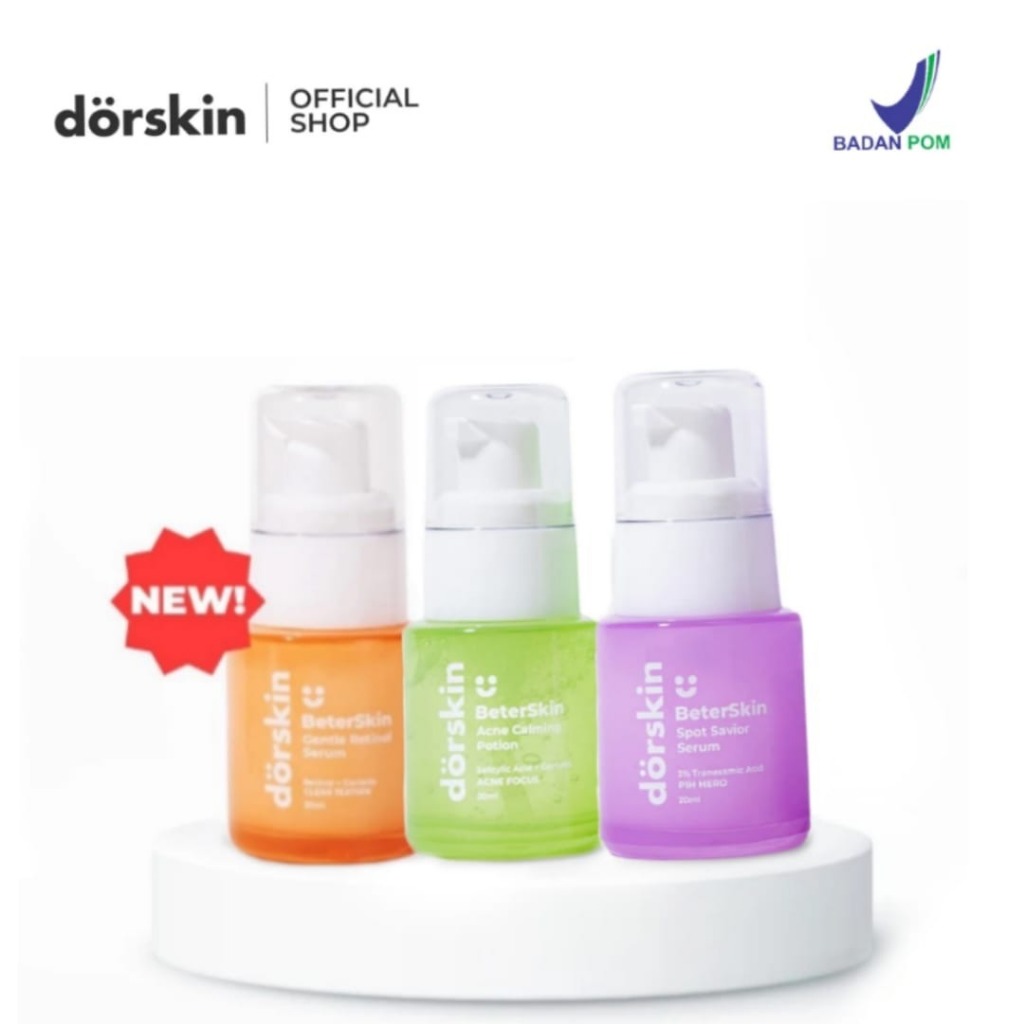 Jual DORSKIN Face Serum Acne Calming Potion - Gentle Retinol Serum ...