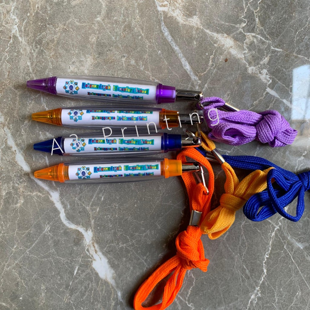 Jual Pulpen Pen Bolpen Promosi Jenis Cabe Custom Printing Fullcolor ...