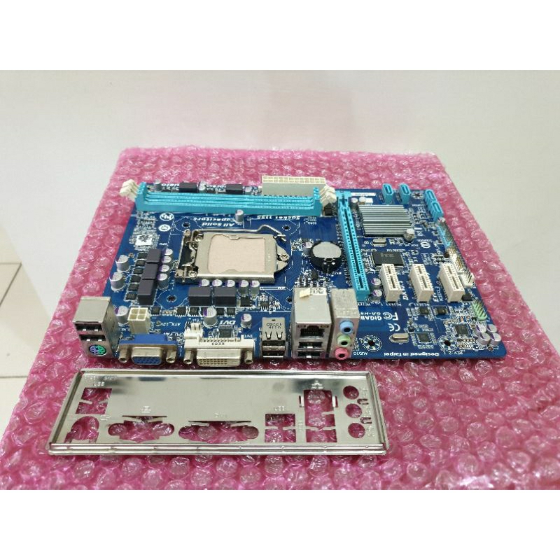 Jual Motherboard socket 1155 H61 support ivy | Shopee Indonesia