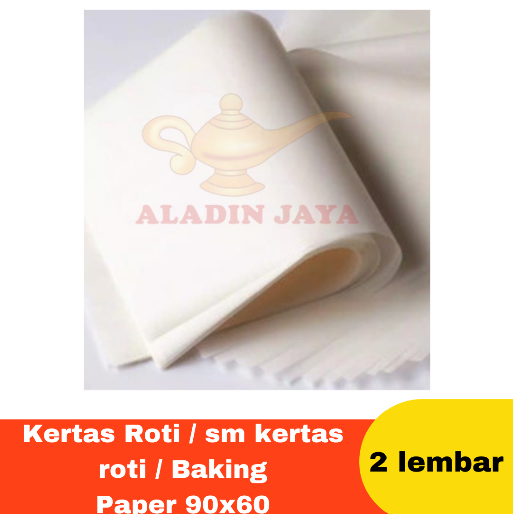 Jual Kertas Roti / sm kertas roti / Baking Paper 90x60 isi 2 lembar ...
