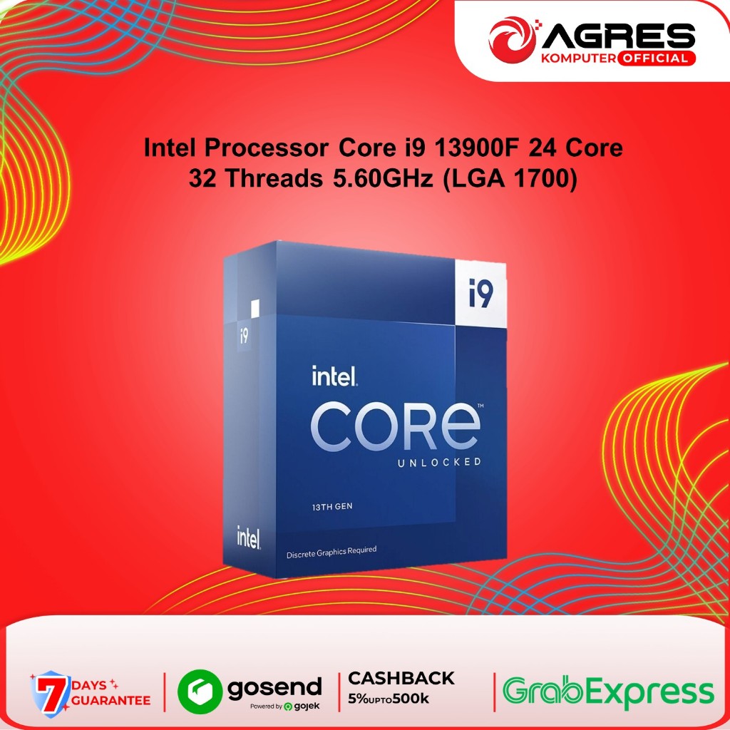 Jual Intel Processor Core i9 13900F 24 Core 32 Threads 5.60GHz (LGA 1700) | Shopee Indonesia