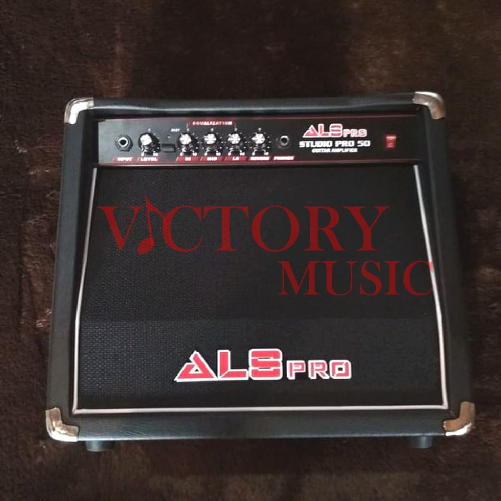 Jual Amplifier Gitar Merk ALS Studio PRO 50 / Speaker 8 Inch | Shopee ...