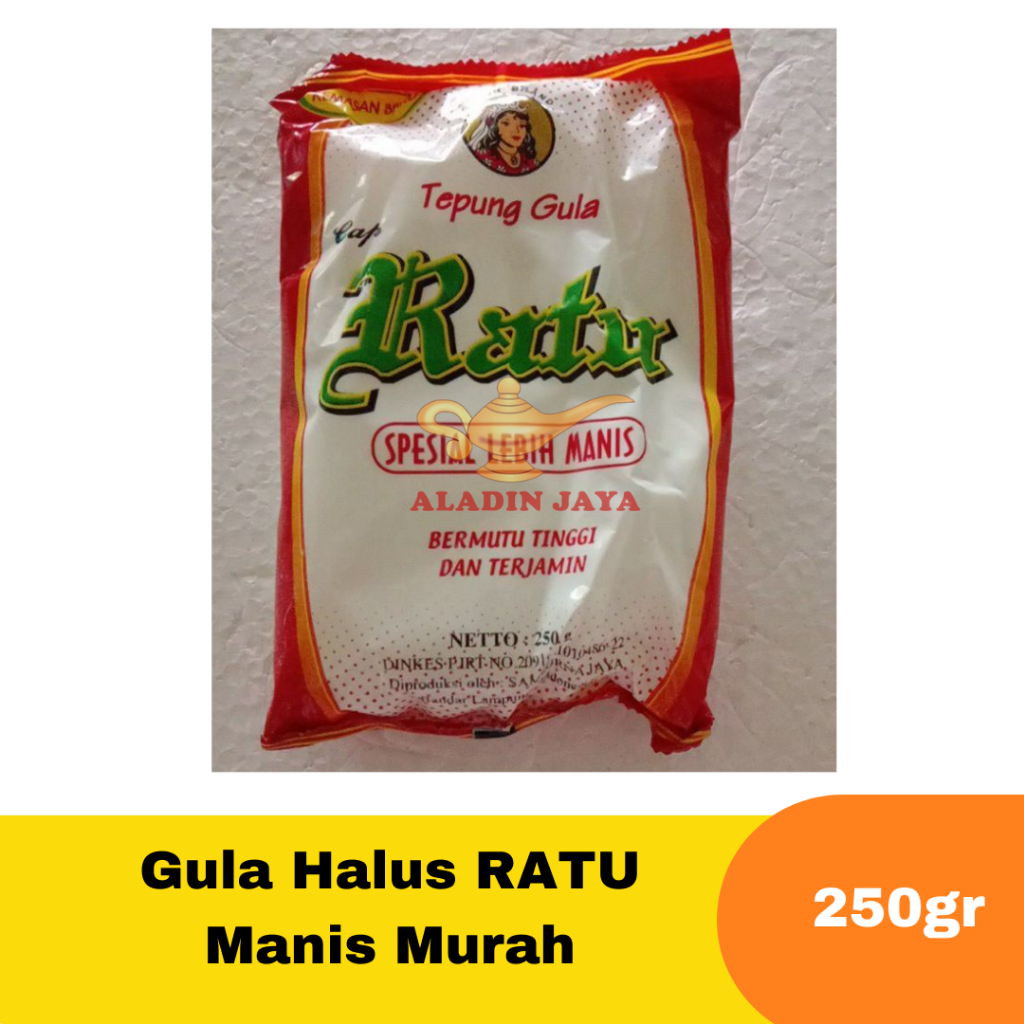 Jual Gula Halus RATU Manis Murah 250gr | Shopee Indonesia