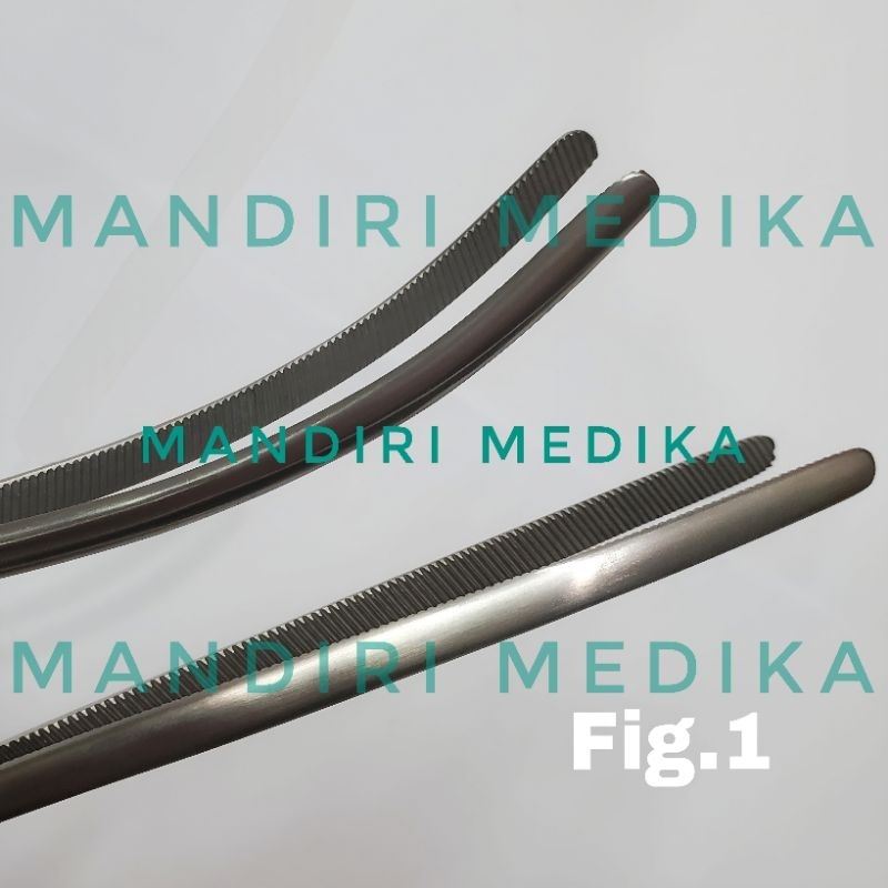 Jual Klem Usus Kocher Intestinal Forcep Kualitas Premium | Shopee Indonesia